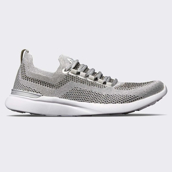 APL | Shoes | Apl Running Shoes Womens Techloom Breeze Metallic Silver ...